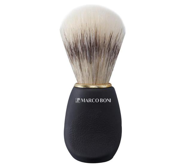 Pincel De Barba Cerdas Naturais Cabo Anatômico Marco Boni - Pente para ...