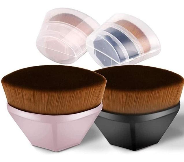 Pincel Mágico Hexagonal Base Maquiagem Tiktok - Macrilan - Pincéis de ...