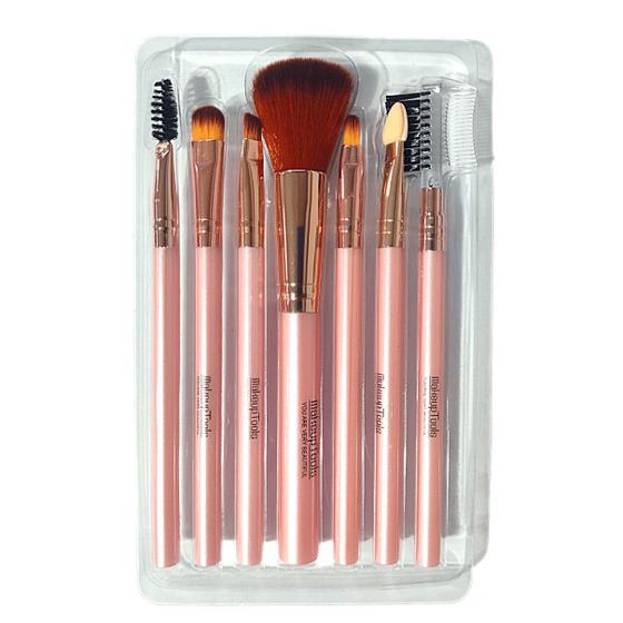 Pincel Pinceis Maquiagem Kit 7 Peças Cerdas Macias Qualidade - Exmon ...