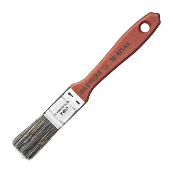 Pincel Trincha P/ Pintura Atlas 395 X 1 Polegada Cerda Macia - Trincha - Magazine Luiza