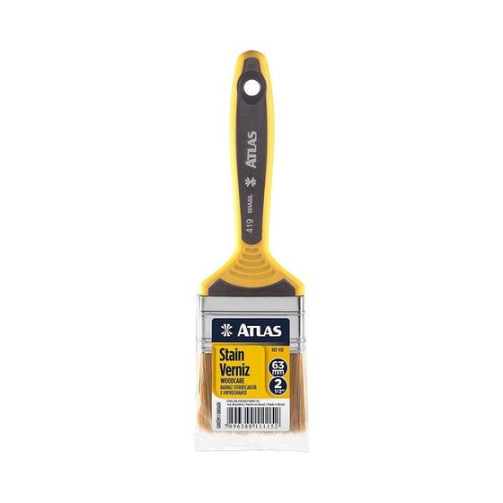 Pincel Trincha Para Pintura Atlas Media 419 2 1/2 Polegadas Cerda ...