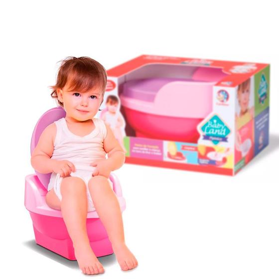 Pinico Troninho de Transição 2x1 Infantil Pipinico Rosa Cardoso Toys ...