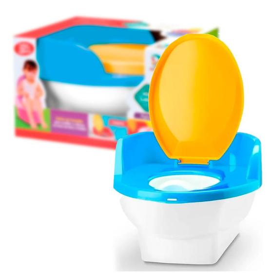 Pinico Troninho de Transição Pipinico Azul Cardoso Toys 2x1 Infantil ...