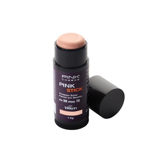 Pink Cheeks Pink Stick FPS 90 FPUVA 70 10Km Protetor Solar Facial com ...
