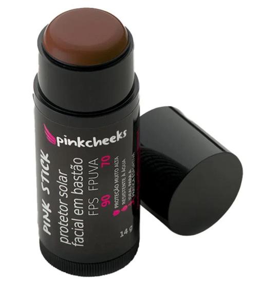 Pink Stick Protetor Solar com cor FPS 90 FPUVA 70 14g - Pink Cheeks ...