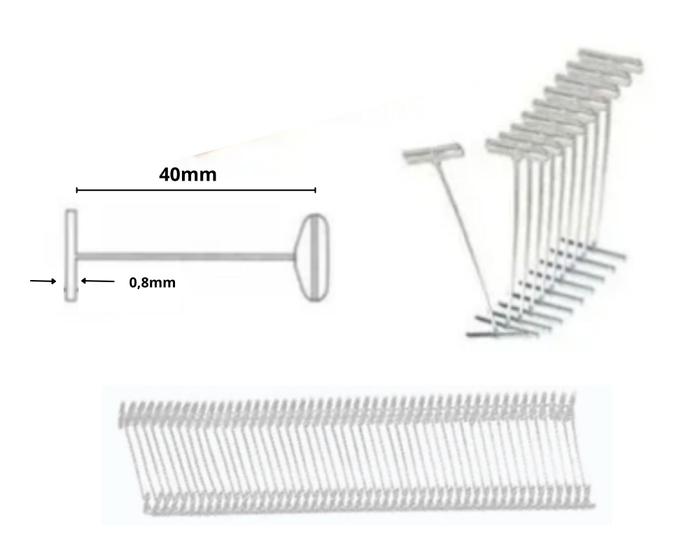 Pino Tag Pin Para Fixação De Etiquetas 40MM 5000 Unidades - Westpress ...