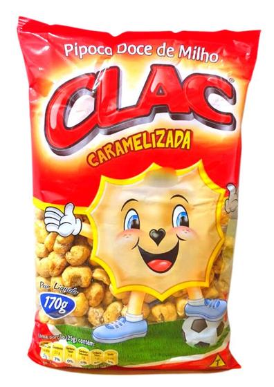 Pipoca Caramelizada 170g Clac - Alimentos - Magazine Luiza