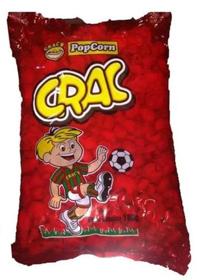Pipoca Doce Crac 180 g Pacote com 10 Unidades - Pipoca Doce - Magazine ...