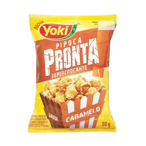 Pipoca Doce Pronta Yoki Caramelo 50G - Pipoca Doce - Magazine Luiza