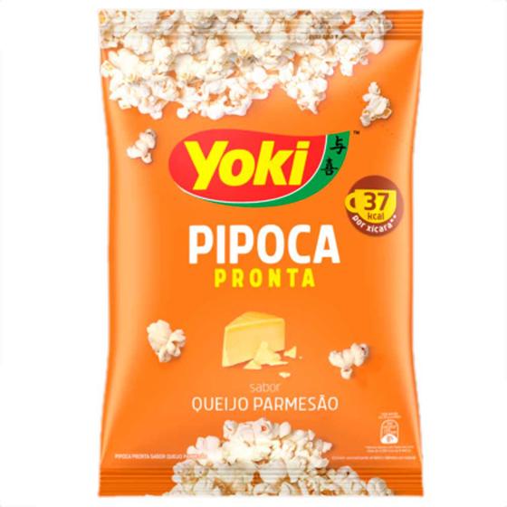 Pipoca Pronta Sabor Queijo Parmesão 28g - Yoki - Pipoca Pronta ...