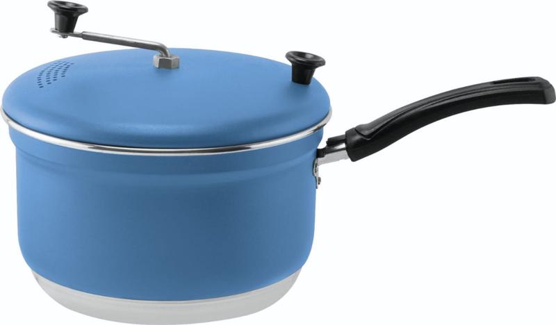 Pipoqueira 22 cm 3 litros tampa de alumínio linha color Azul - Canal ...