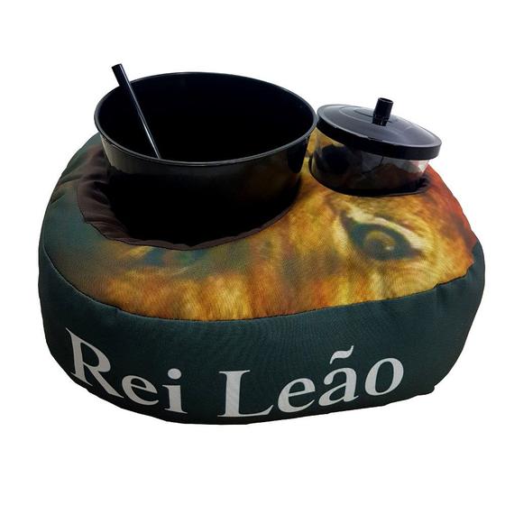 Pipoqueira com 1 balde e 1 copo com canudo o rei leão - manuque ...