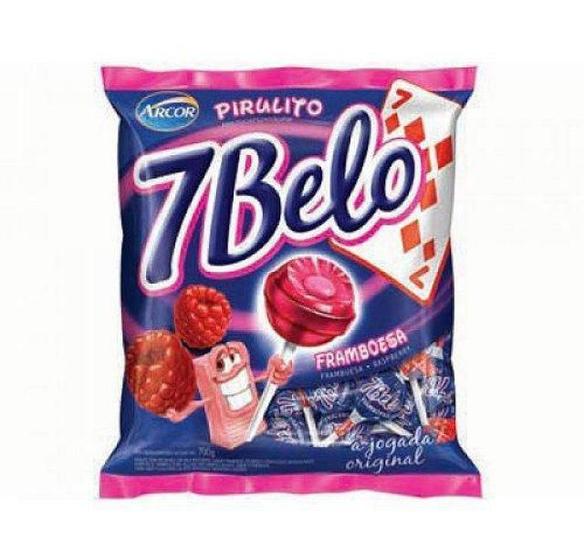 Pirulito 7 Belo Framboesa 500G - Arcor - Pirulito - Magazine Luiza
