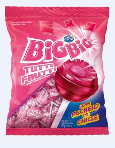Pirulito big big tutti frutti 50 unidades - arcor - Pirulito - Magazine ...