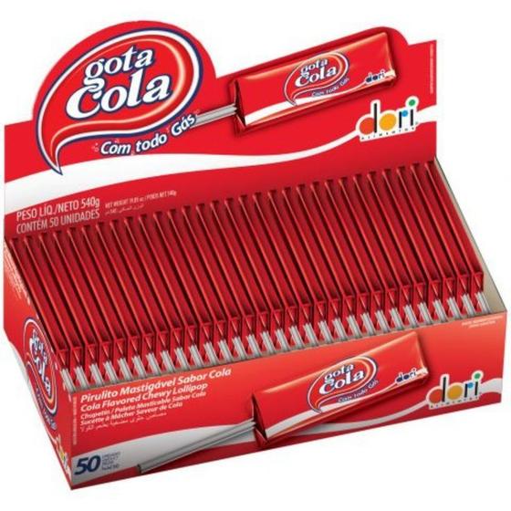 Pirulito Delicioso de Coca Cola Contendo 50 Unidades 540g - Dori ...