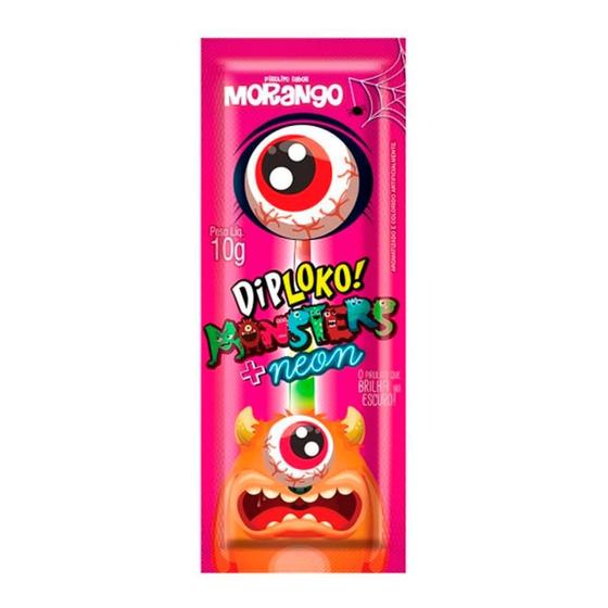 Pirulito Dip Loko Neon Monsters Sabores Sortidos 10g - DipLoko ...
