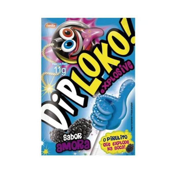 Pirulito DipLoko Com Pozinho Explode na Boca Escolha o Seu - Danilla ...