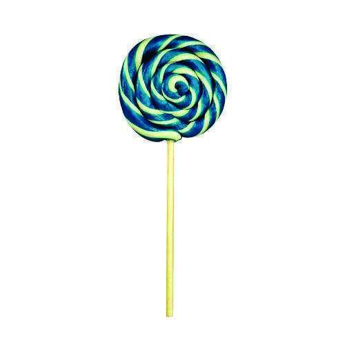 Pirulito Psicodélico Azul E Branco Com 50 Unidades Martinha - Pirulito ...