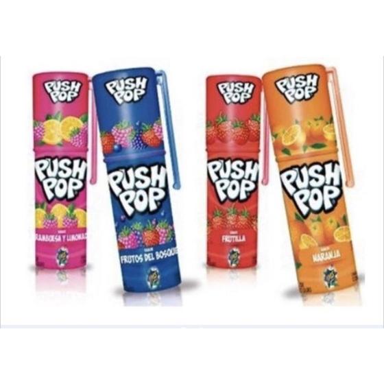 Pirulito Push Pop Tradicional 15g - BENEVIA - Pirulito - Magazine Luiza