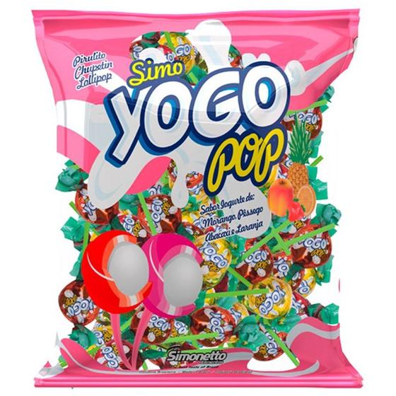 Pirulito Yogo Pop 432g - Simonetto - Pirulito - Magazine Luiza