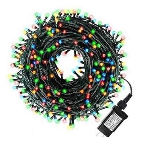 Pisca Pisca Led 8 Funções Cordão 300 Leds 30 Metros Bivolt - V8 - Pisca ...