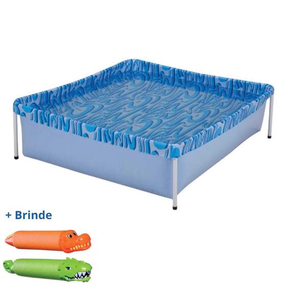 Piscina de plástico pequena robusta e fácil de montar, tamanho ideal ...