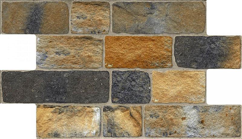 Piso Camel Bricks Cortem 31x54cm Caixa 1,29m² Tijolo Savane - Tijolo ...