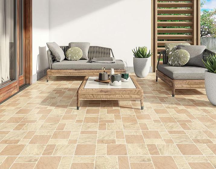 Piso Sevilha Bege 45X45 Cx2,00 - Holztek - Pisos - Magazine Luiza