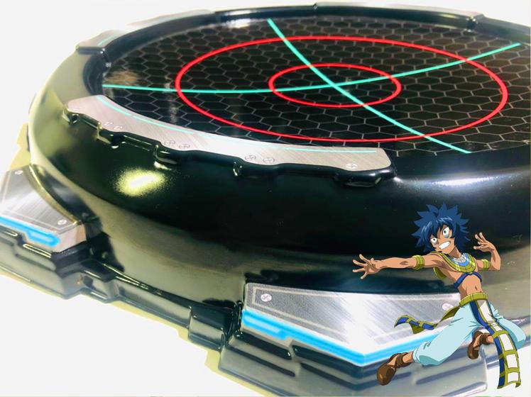 Pista de Batalha Beyblade BeyStadium Turbo - Laban Vanot - Pião de ...