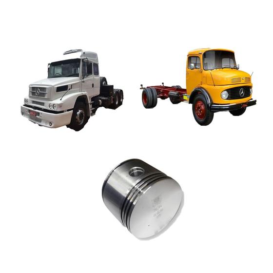 Pistao Compressor OM352 77mm Mod STD Mercedes OM314 OM352 - BRC ...