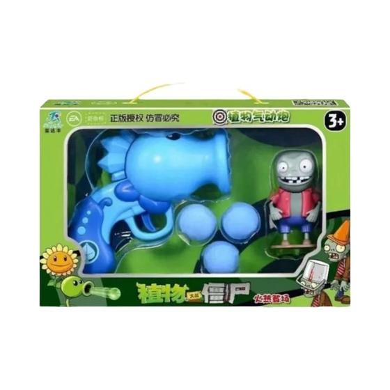 Pistola Pneumática De Ervilha Azul Verde, Brinquedo Para Crianças ...