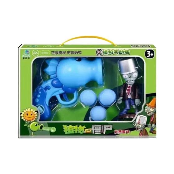 Pistola Pneumática De Ervilha Azul Verde, Brinquedo Para Crianças ...