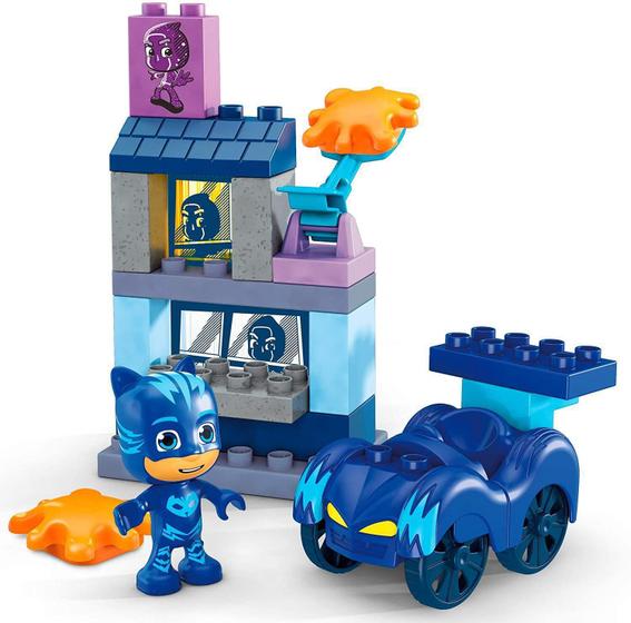PJ Heróis de Pijama - Menino Gato Vs Ninjalino - Mega Bloks - Mattel ...
