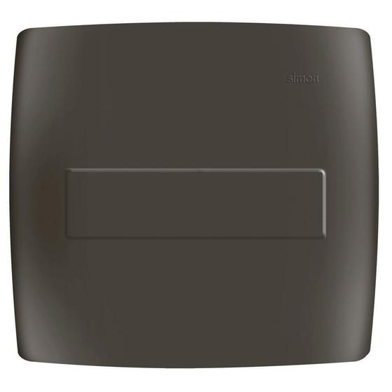 Placa 4x4 Cega com Suporte Simon 30 Grafite - Módulo de Tomada - Magazine Luiza