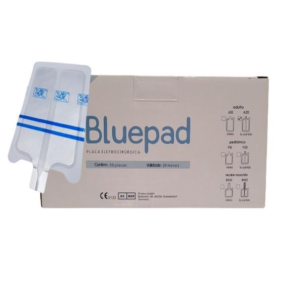 Placa Adesiva Descartavel Bipartida A20 Bluepad para Bisturi Elétrico ...
