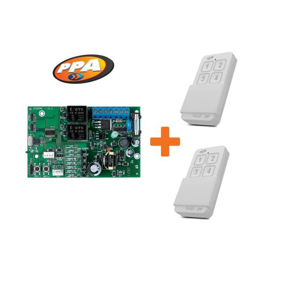 Placa agility pop connect ppa + 2 controles zap 4 branco - Controle de ...