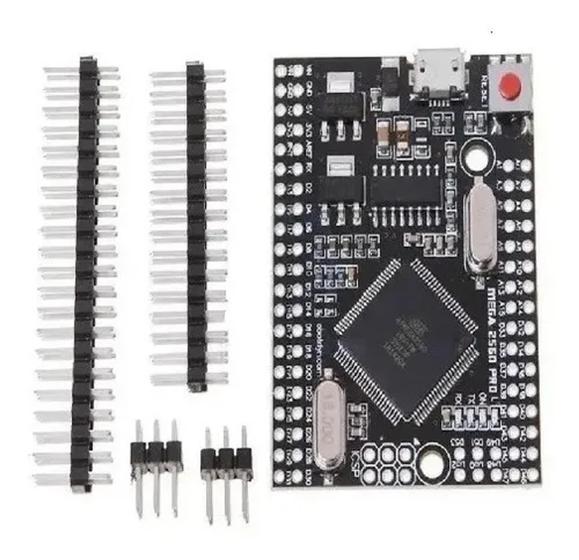 Placa Compatível Arduino Mega 2560 Pro R3 Embutida Atmega - uProc ...