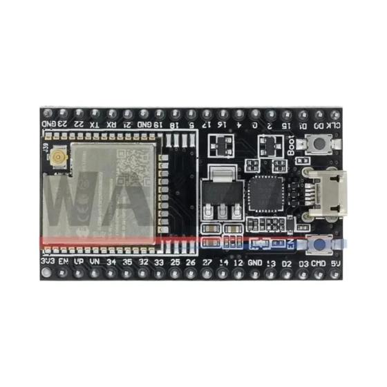 Placa De Desenvolvimento Esp32 Dual Core Com Wi Fi E Bluetooth Baixo