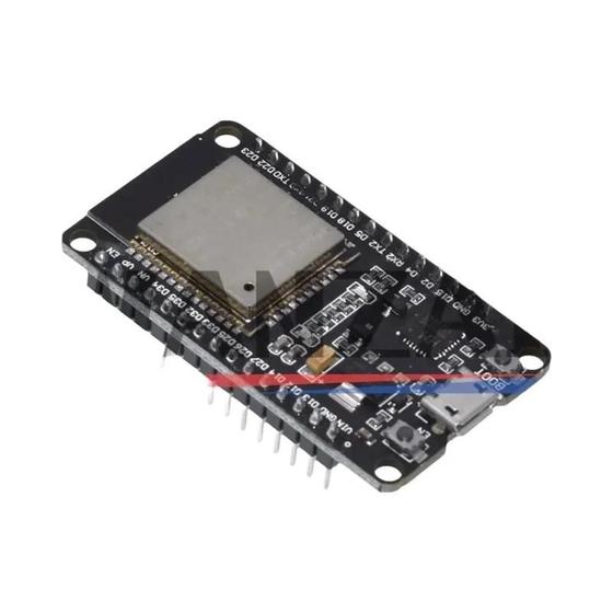 Placa De Desenvolvimento Esp32 Dual Core Com Wi Fi E Bluetooth Baixo