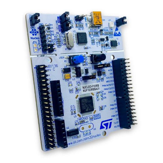 Placa De Desenvolvimento Stm32f103rb STM32 Nucleo M3 F103rb - STMicroelectronics - Armarinhos ...