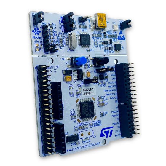 Placa De Desenvolvimento Stm32f446Re STM32 Nucleo M4 F446RE ...