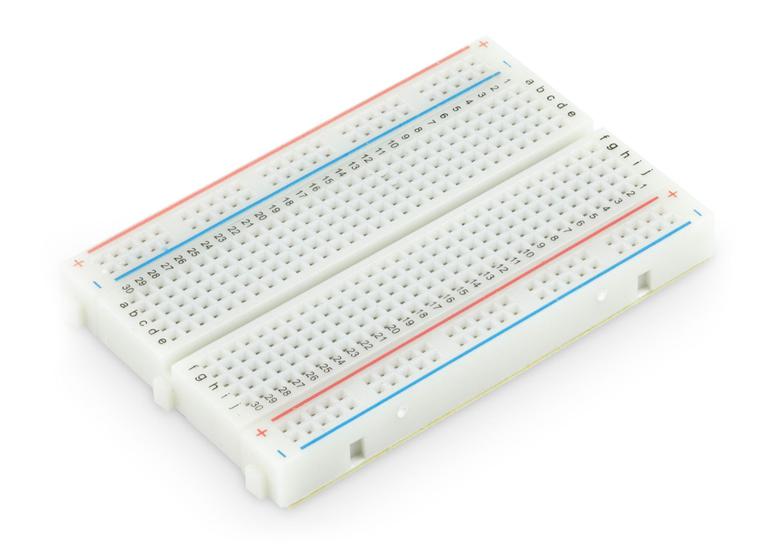 Placa de ensaio sem solda-Solderless Breadboard - Protoboard - Magazine ...