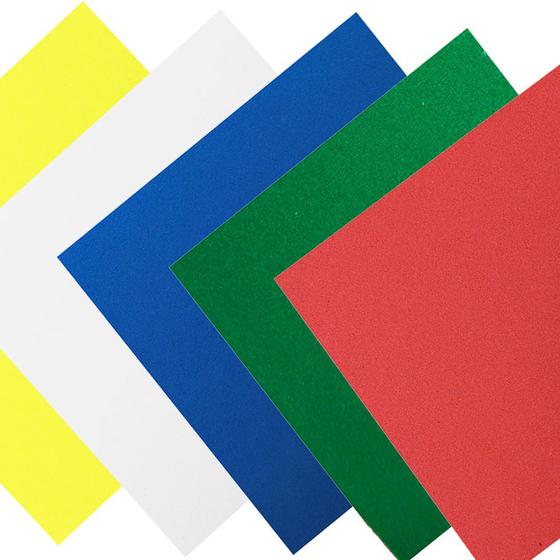 Placa de EVA Liso Make + 40 x 60 cm Diversos 10 Unidades - 9642 - MAKE+ ...