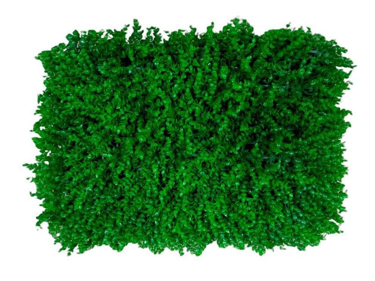 Placa De Folhagem Artificial Para Parede Quadro De Buxinho - Javick ...