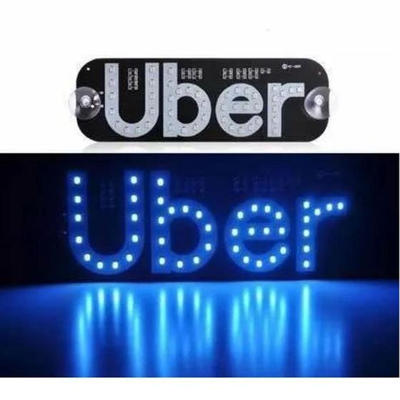 Placa de LED Uber SUPER MODERNO - Altomex - Letreiro / Painel Luminoso ...