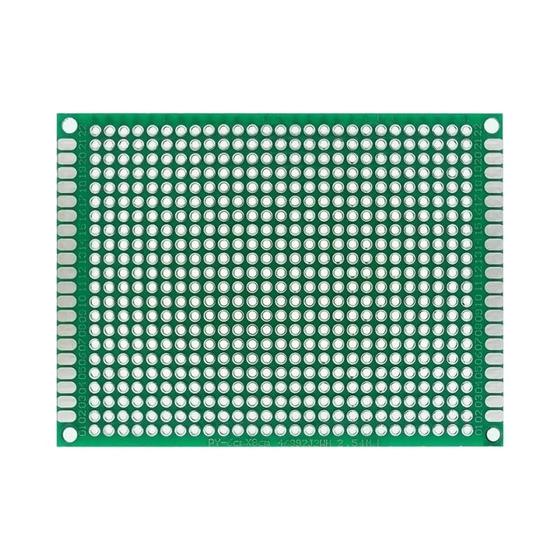 Placa de Protoboard PCB Dupla Face (9x15cm a 2x8cm) - Ideal para ...