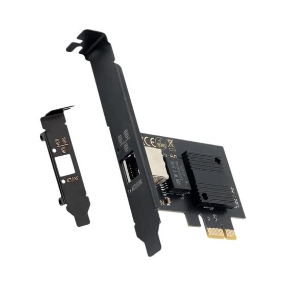 Placa de Rede Intel I226 PCIe Gigabit Ethernet - Dual Port 2500Mbps ...