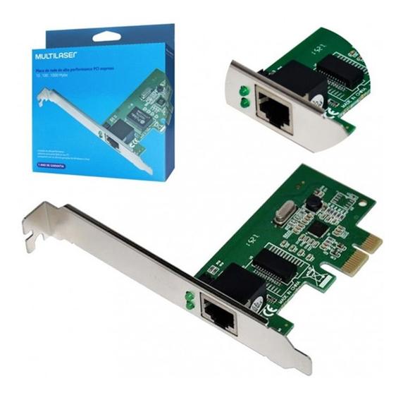 Placa De Rede Pci Express 10/100/1000 Mbps Ga150 Multilaser - Placa de ...