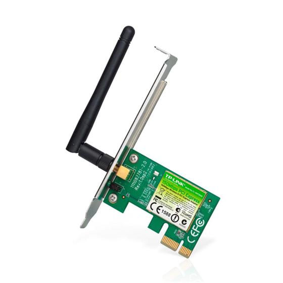 Placa De Rede Wireless Pci-express 150mbps C/ Low Profile Tl-wn781nd ...