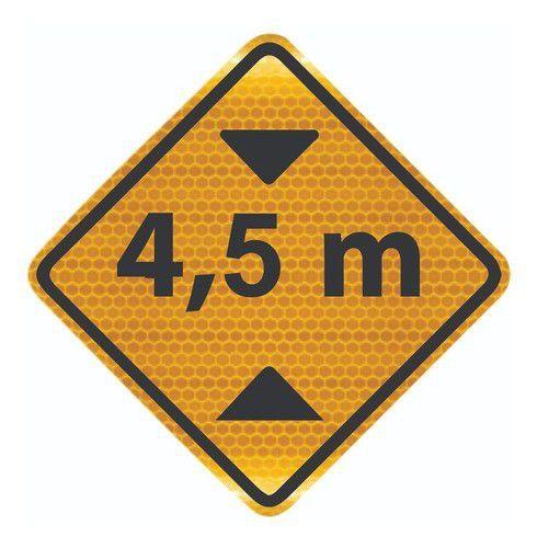 Placa De Trânsito Altura Limitada Grau Técnico A-37 Ti - Artplacas ...